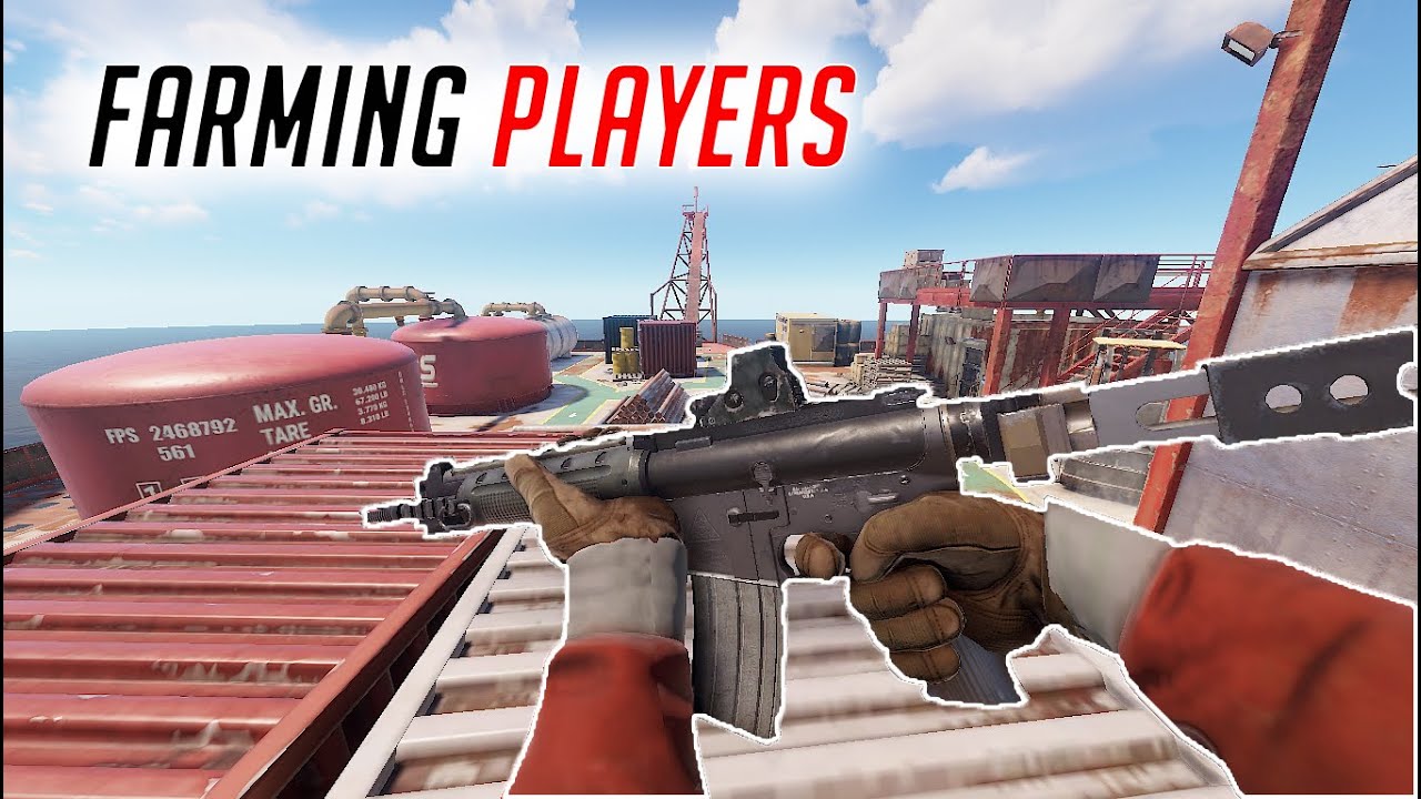 FARMING LOADED PLAYERS - RUST - YouTube