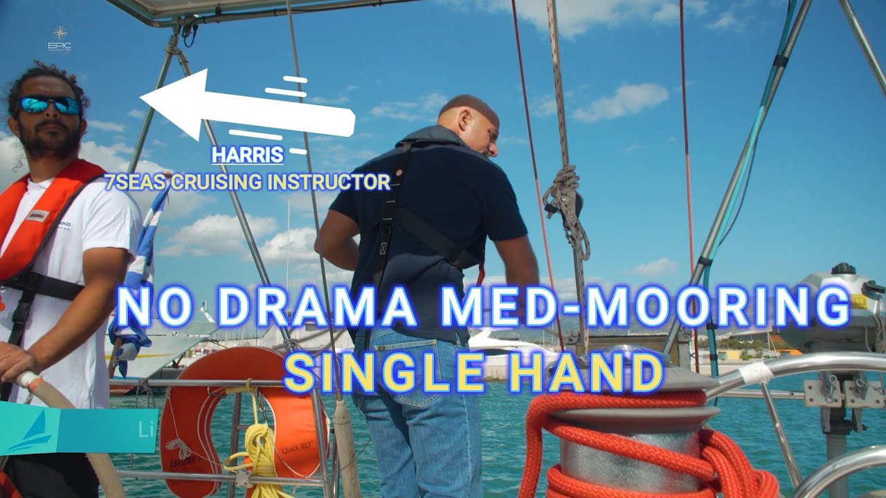 Mastering Single-Handed Mediterranean Mooring with Anchor: Step-by-Step ...