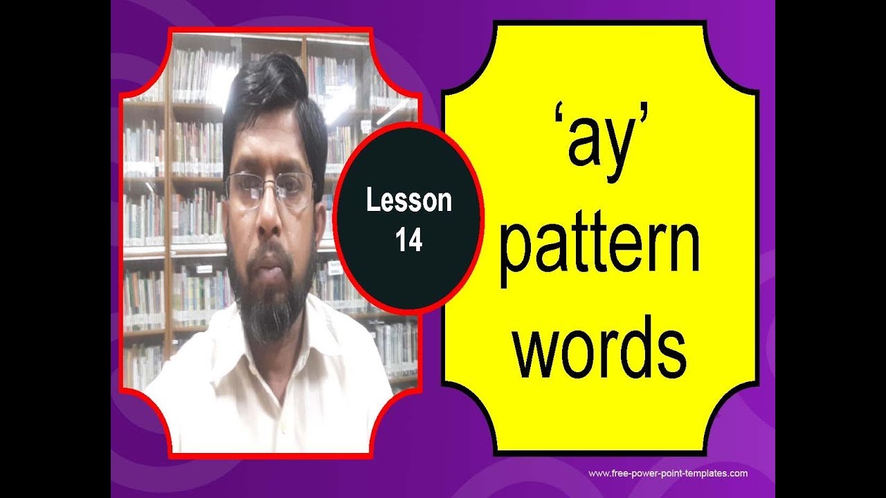 'ay' pattern words - YouTube