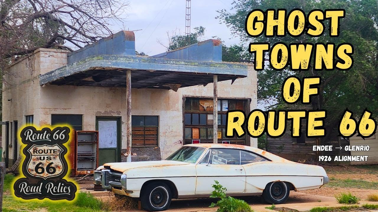 Abandoned Route 66 — Driving to the Ghost Towns of Endee NM & Glenrio ...
