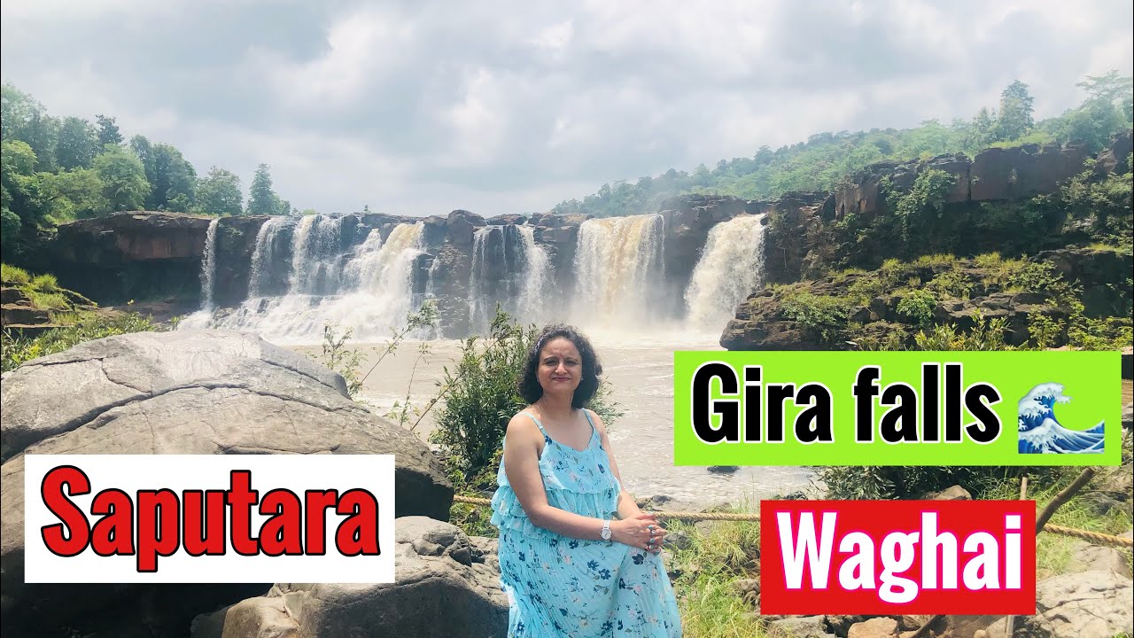 Gira Waterfall In Waghai lSaputara - YouTube