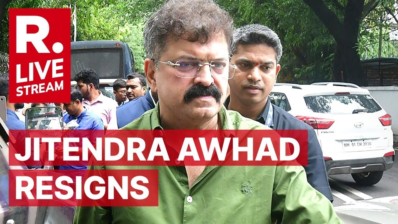 Jitendra Awhad LIVE: NCP Minister Resigns As MLA | Resignation Letter ...