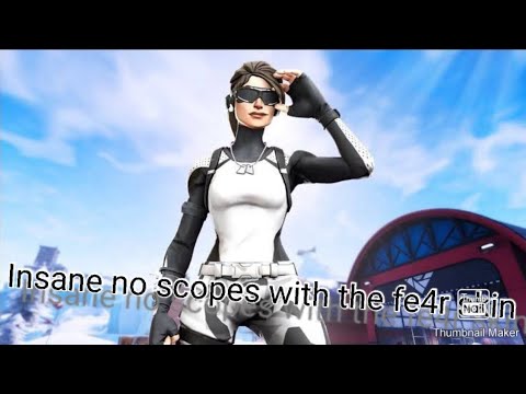 Insane trick shots with the fe4RLess skin! - YouTube