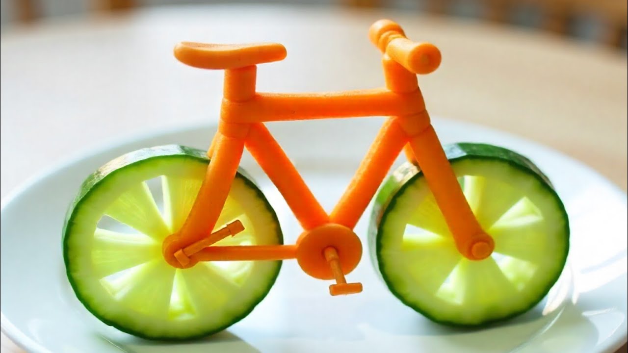 Vegetable Carving Easy Ideas Carrot And Cucumber | Best Vegetable ...