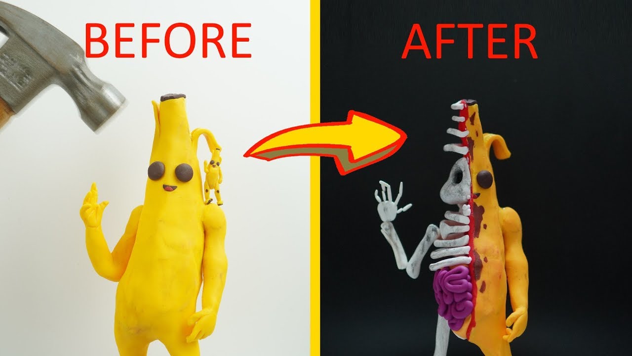 turn PEELY into PEELY BONE (Fortnite battle royale)-polymer clay ...