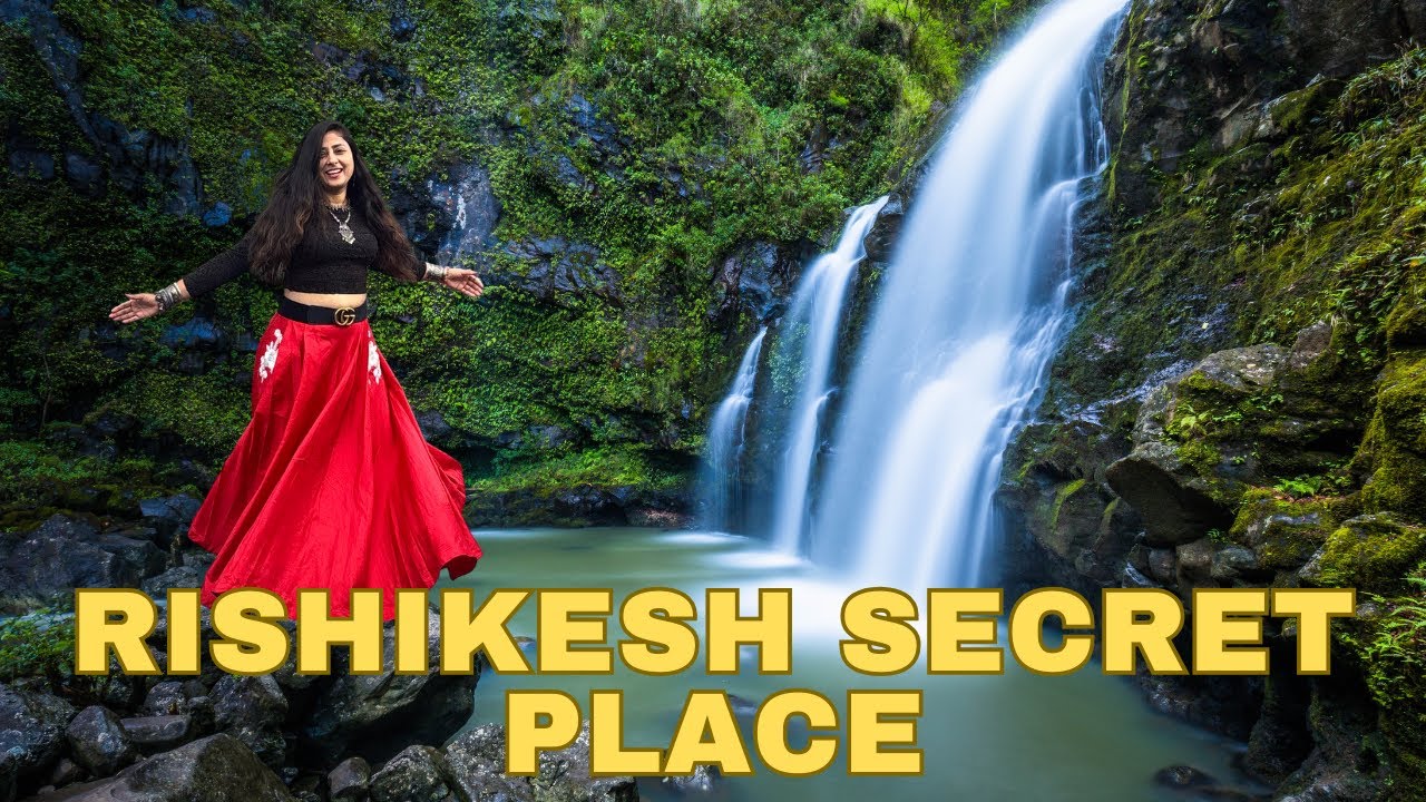 Rishikesh Ka new place of secret waterfall ☺️☺️ Delhi to Rishikesh visit place - YouTube