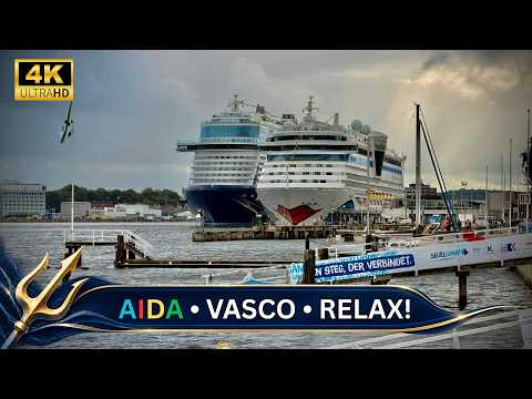 KIEL IM KREUZFAHRTFIEBER! AIDAbella, VASCO DA GAMA & Mein Schiff Relax LIVE