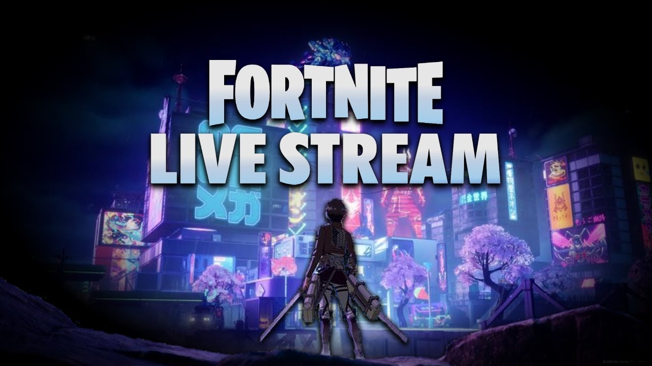 Fortnite Live Stream! The Moment You've All Been Waiting For.. - YouTube