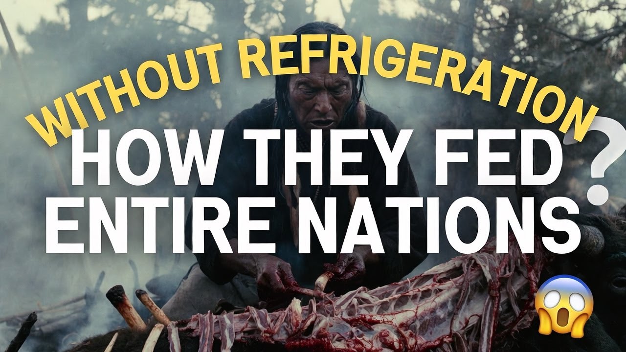 How Indigenous Hunters Fed Entire Nations Without Refrigeration - YouTube