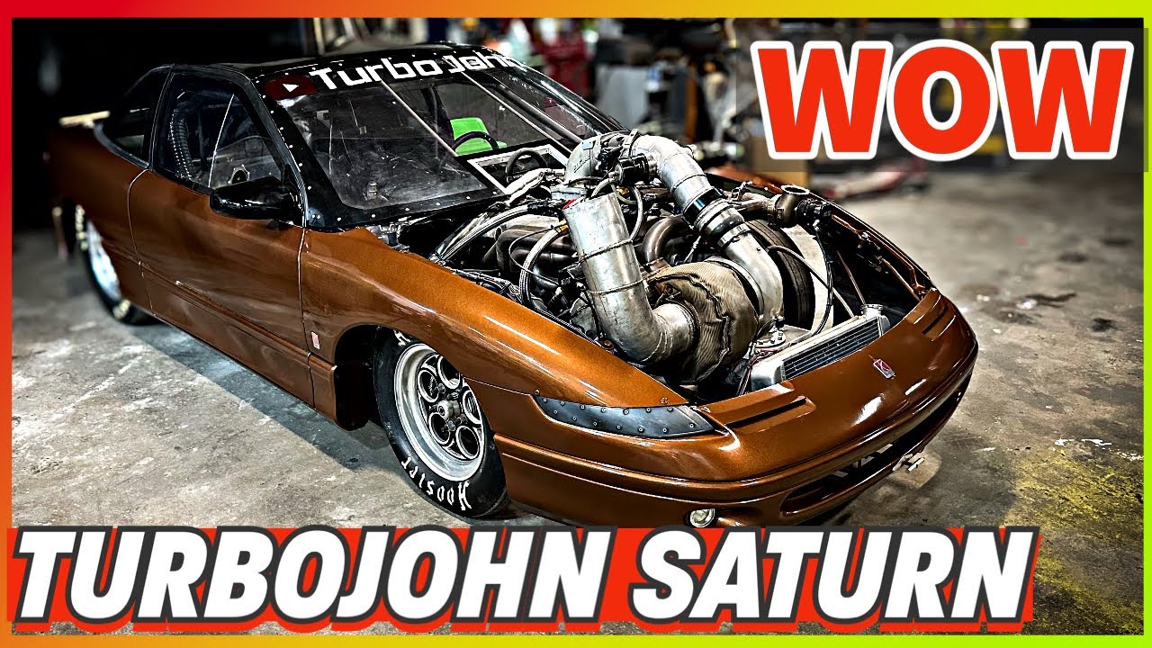 TurboJohn Saturn / Front end is INSTALLED! / Now it looks like a race ...