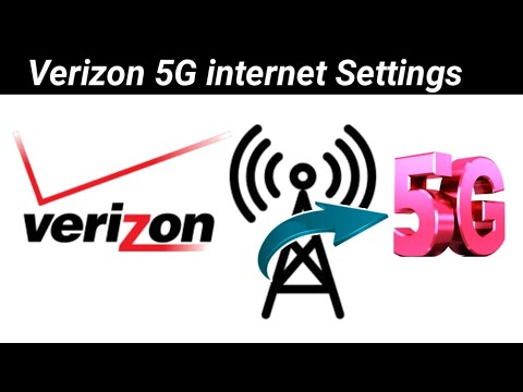 Verizon 5G internet Settings manually for Android - YouTube
