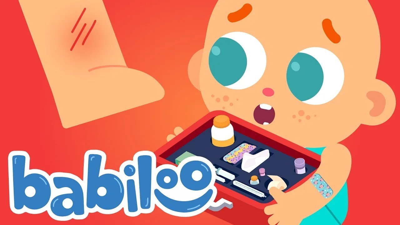 Ouch! 🥺 It’s The Boo Boo Song With Lyrics 🩹Babiloo kids animation ...