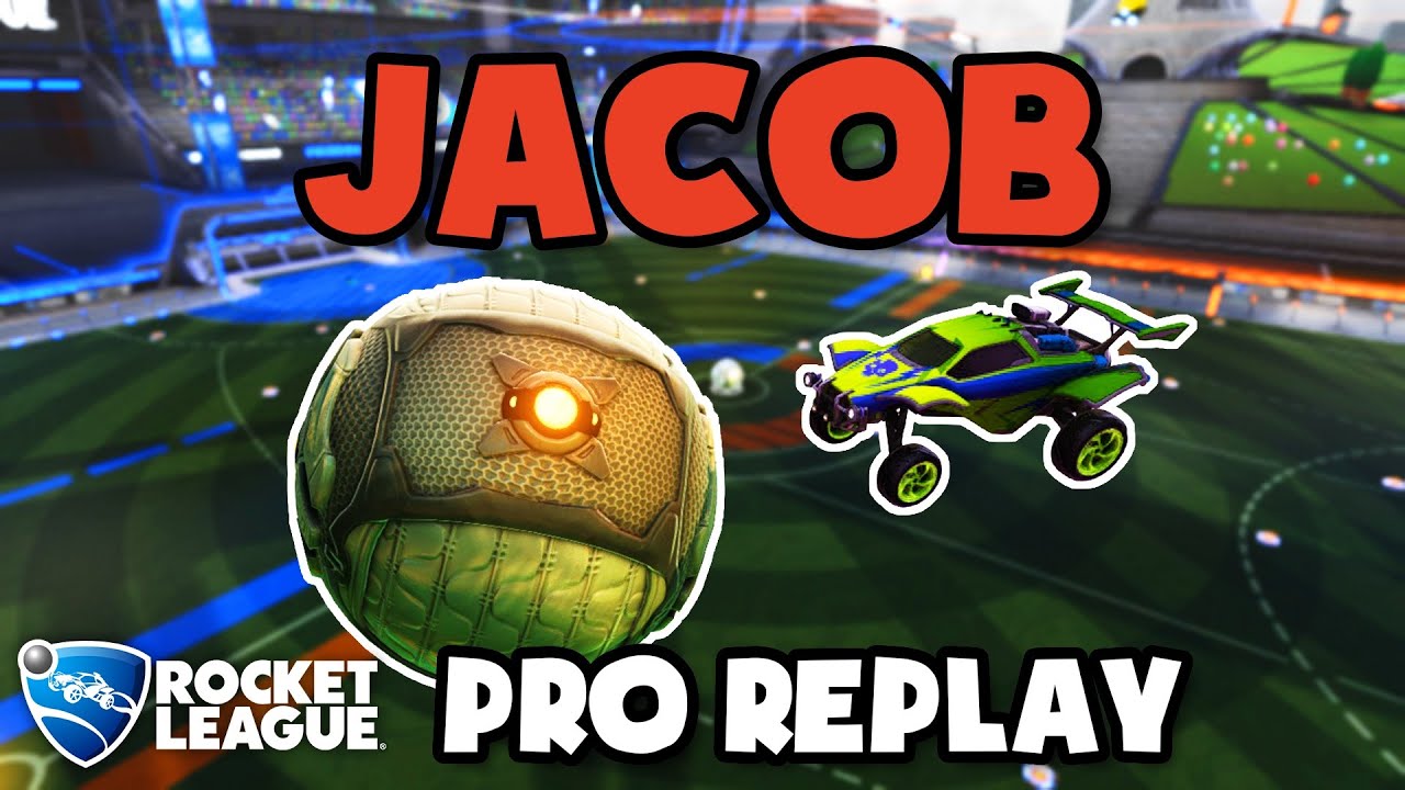 Jacob Pro Ranked 2v2 #38 - Rocket League Replays - YouTube