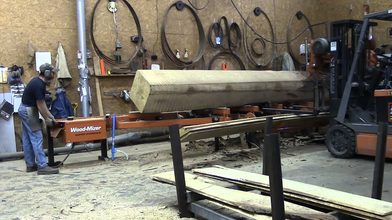Wood-Mizer ~ Chain Turner - YouTube