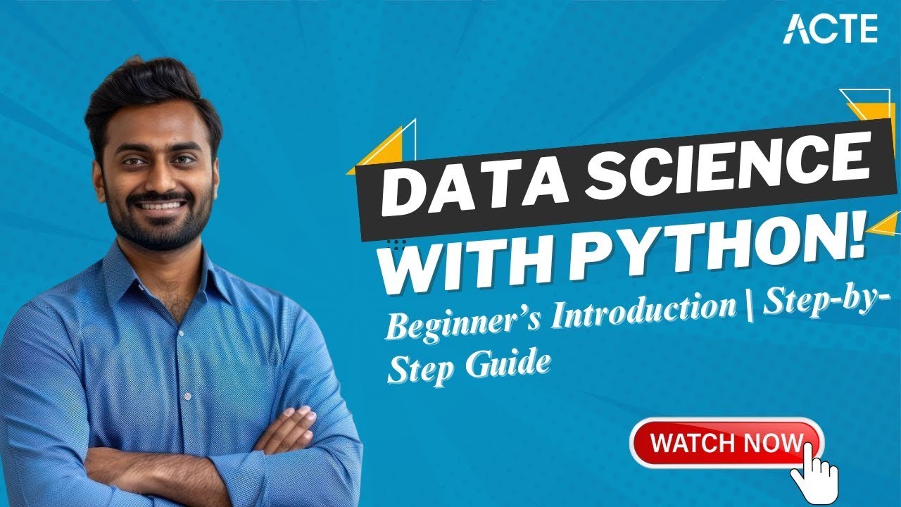 Data Science for Beginners | Introduction Using Python - YouTube