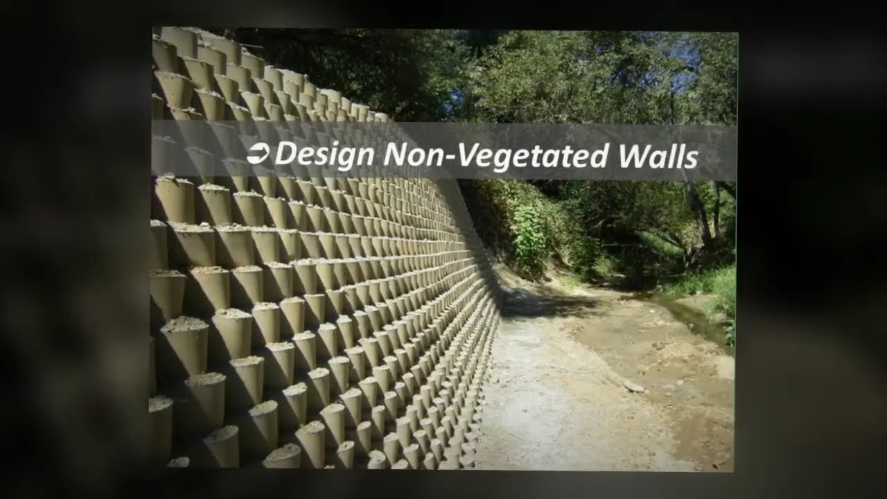 Geoweb MSE Retaining Wall Design Software - YouTube