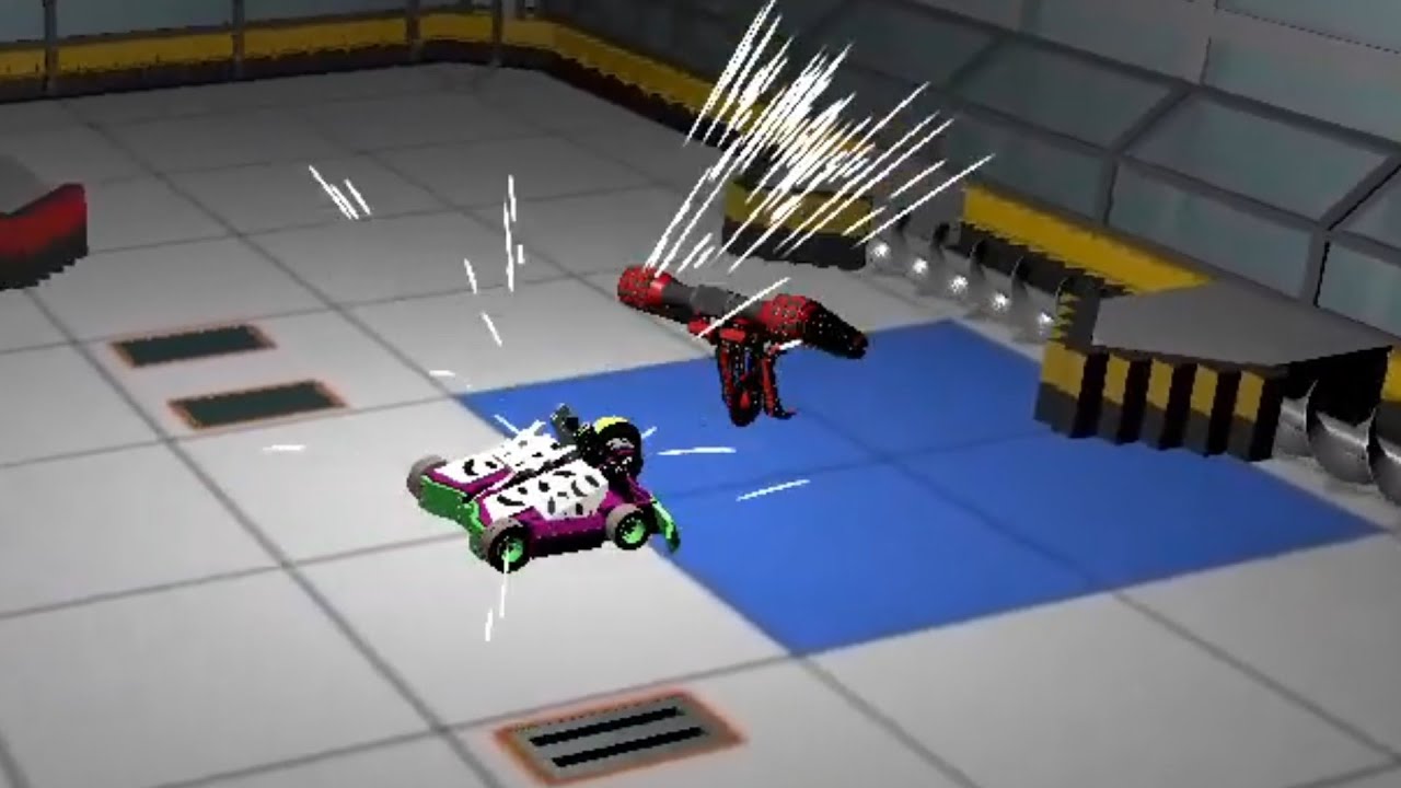 Battlebots Season 1 Round Of 64: Red Devil vs Witch Doctor - RR2 - YouTube