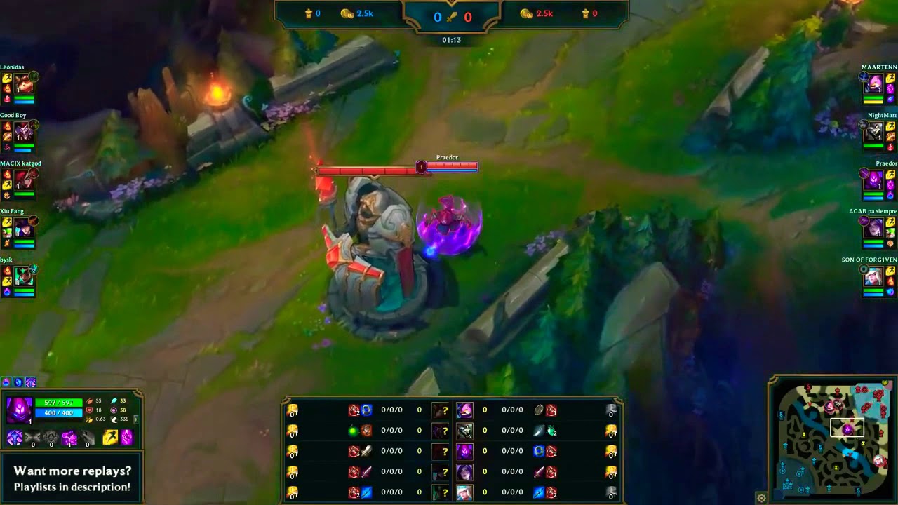 Malzahar cary - lol - YouTube