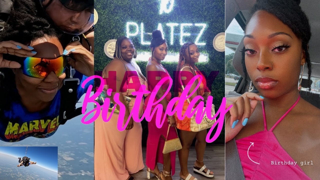 I Went SKYDIVING! + Birthday Dinner & MORE #skydiving #birthdayvlog ...