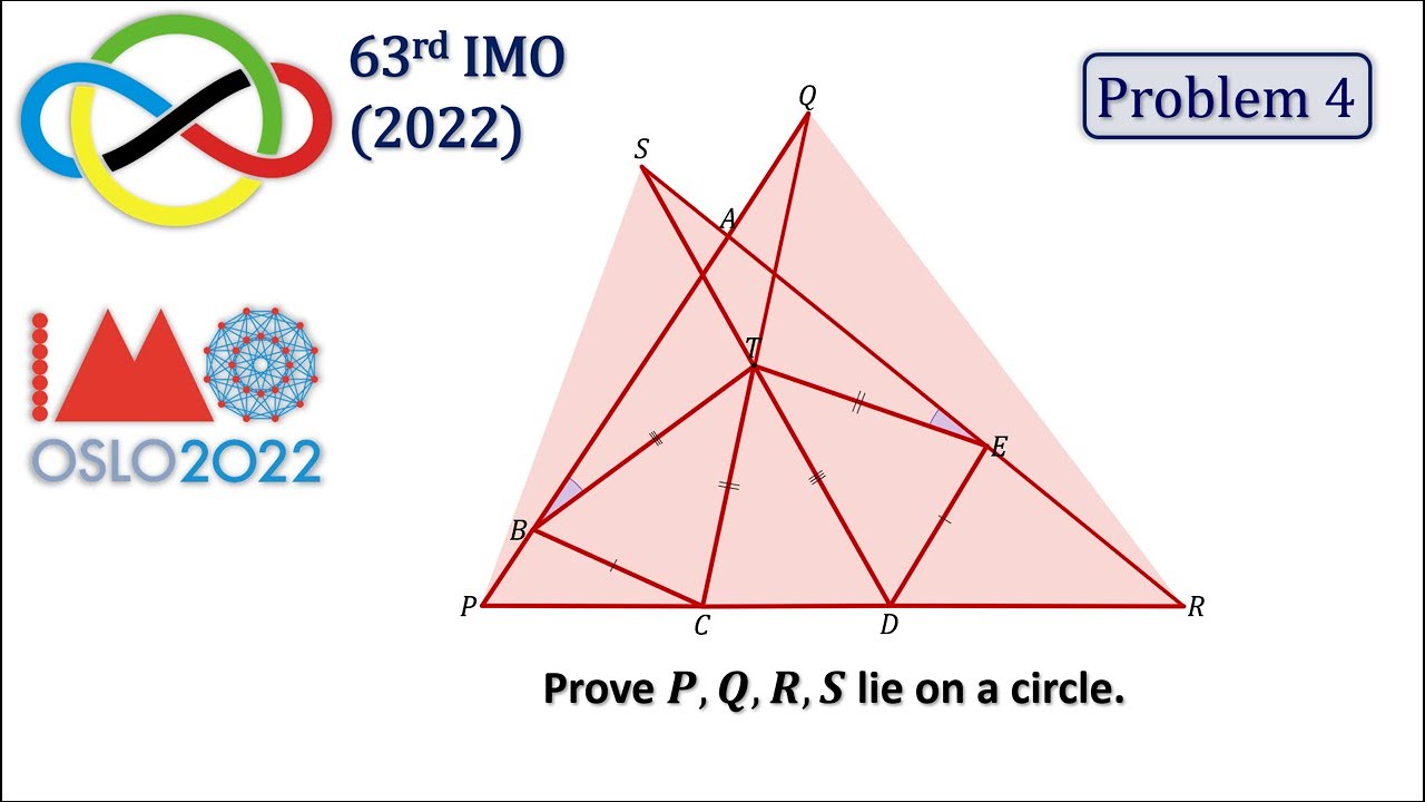 IMO 2022 Problem 4: A Simple Geometry Problem - YouTube