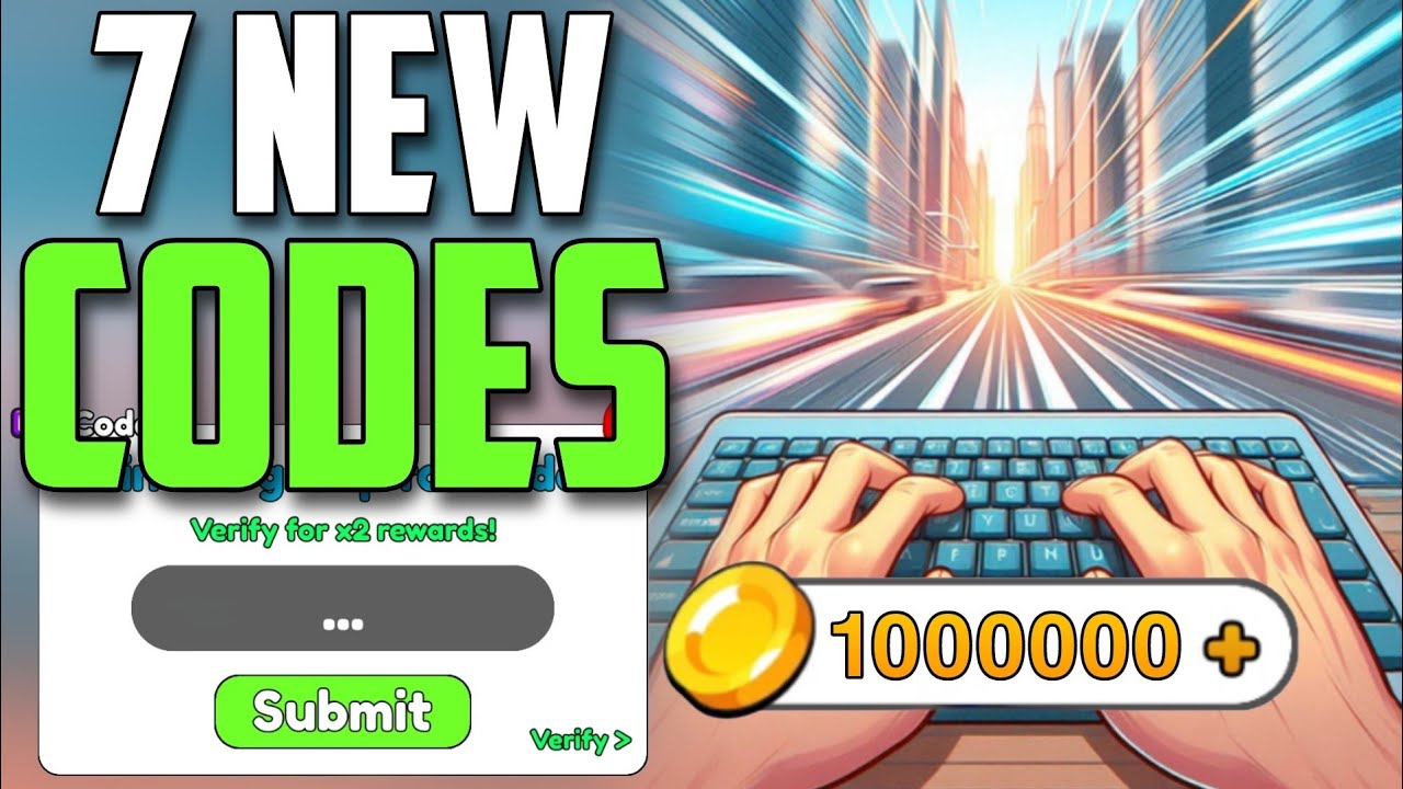 *NEW* ALL WORKING CODES FOR TYPE RACE SIMULATOR IN 2024! ROBLOX TYPE ...