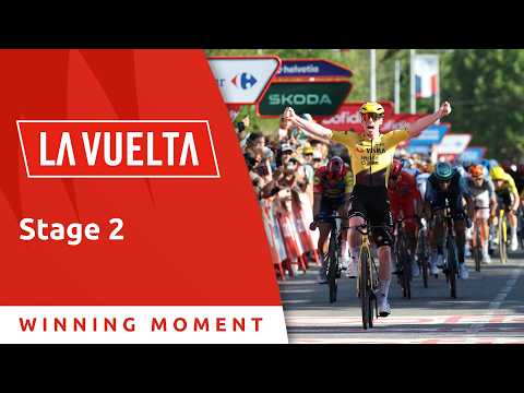 Brennan leaves everyone in his wake | Stage 2 Highlights | La Vuelta a Espana 2026
