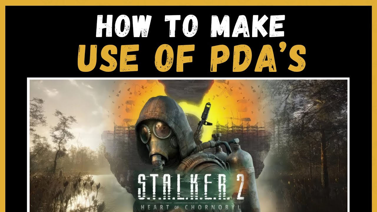 HOW TO MAKE USE OF PDA's in STALKER 2 (EASY GUIDE) - YouTube