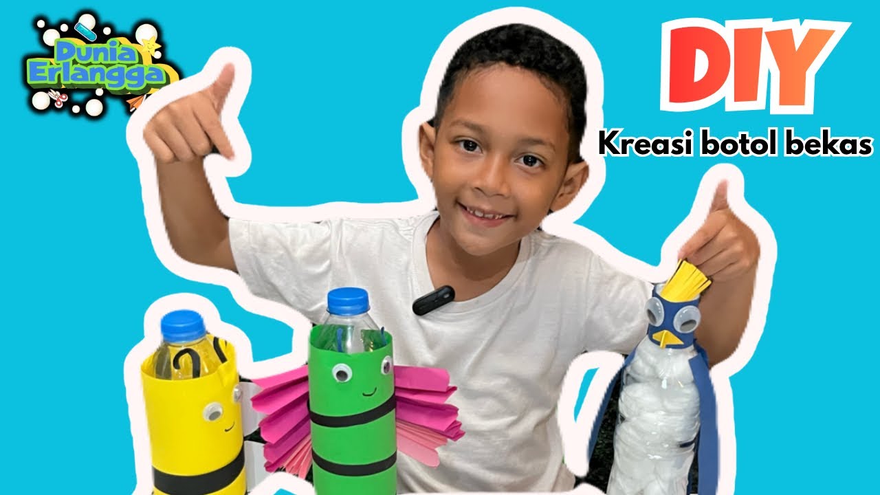 Kreasi Mainan dari Botol Pelastik - YouTube