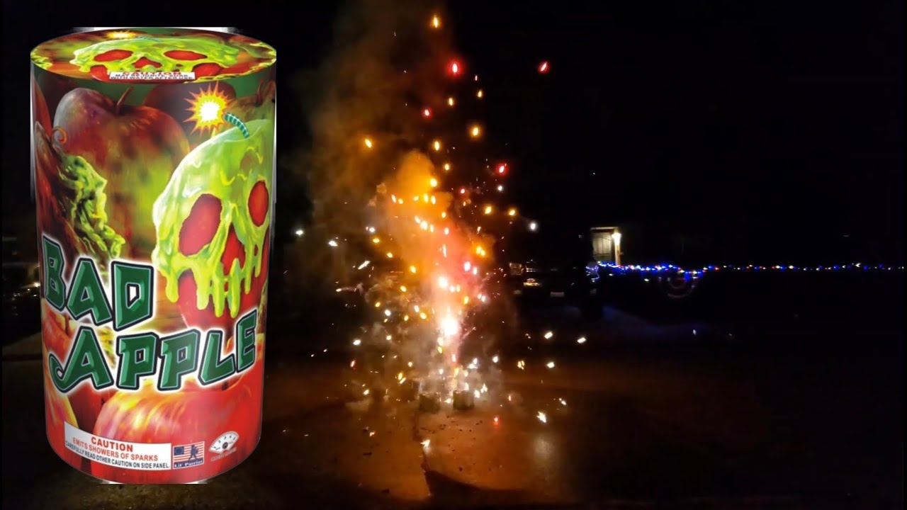Bad Apple Firework by Lil Patriot - YouTube