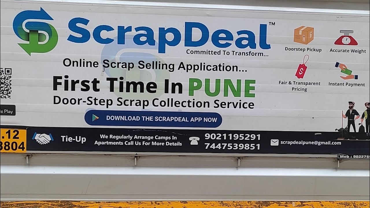 Bhangarwala goes online in Pune with scrap selling app - YouTube