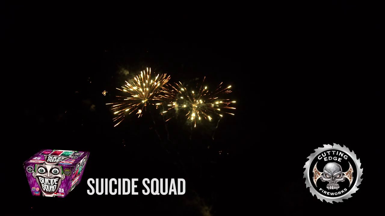 Suicide Squad - Cutting Edge Fireworks - YouTube
