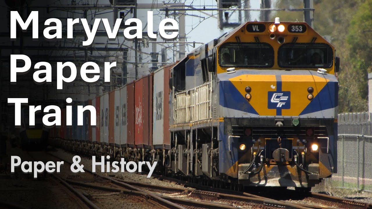 The Maryvale Paper Train: Paper on the Rails - YouTube