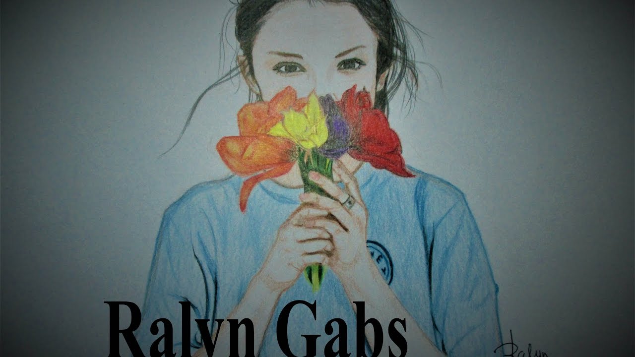 Time-Lapse Drawing 'Kaylee' Using Faber Castell Classic Color Pencils ...