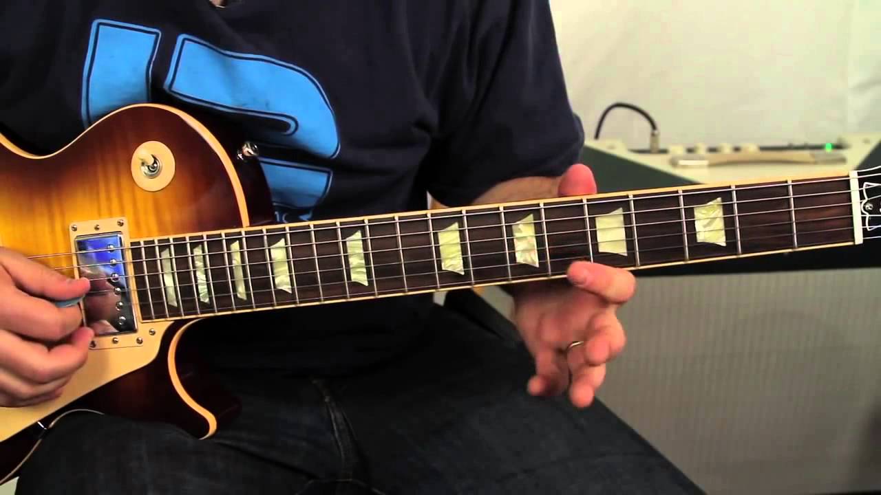 Allman Brothers - Jessica - How to play on guitar - gibson les paul ...