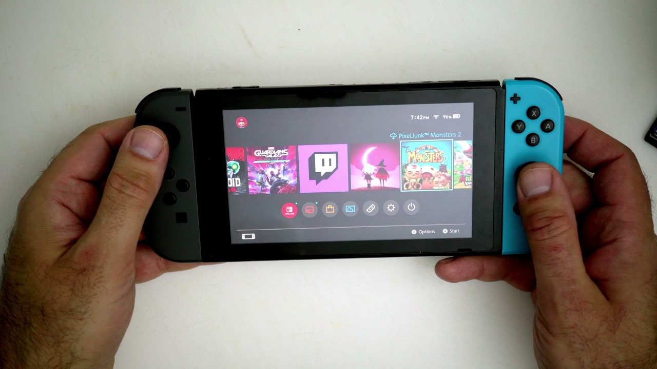 Nintendo Switch console tablet only V1 PATCHED Serial XAW10092271363 ...