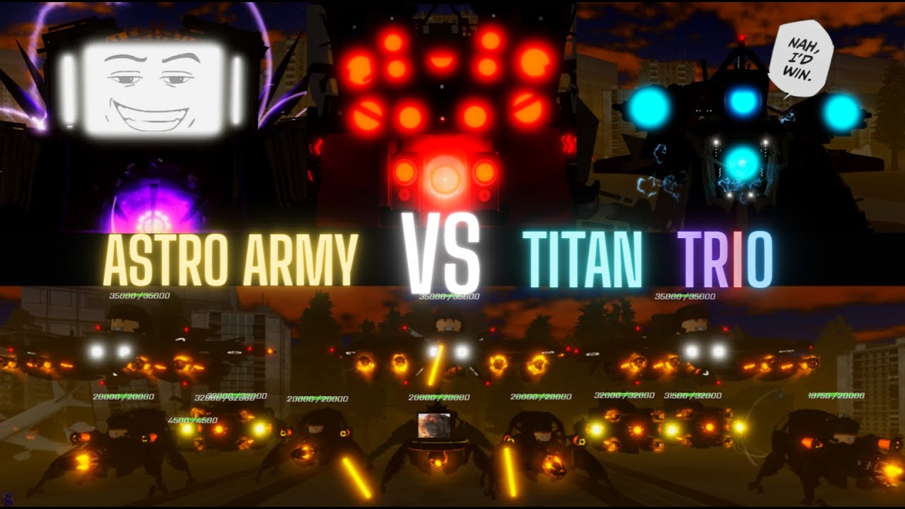 Titan Trio Vs Astro Army | ST:BB - YouTube