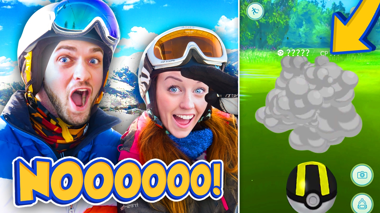 I CAN'T believe THIS happened...! - (Pokemon GO - SKIING EDITION) - YouTube