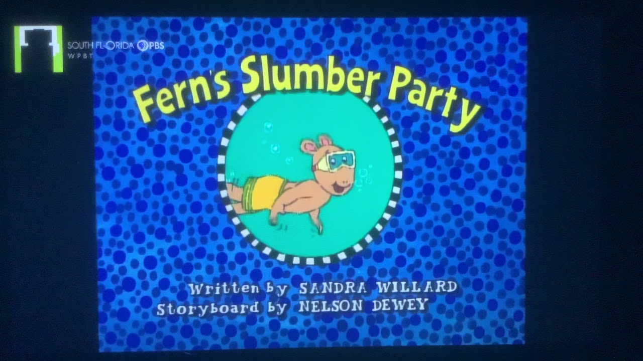 Arthur ferns slumber party title card - YouTube