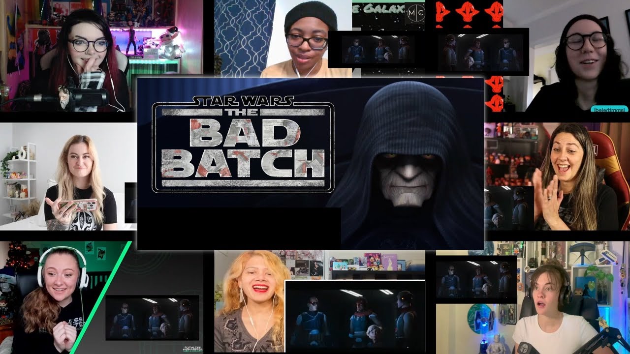 "The Bad Batch Season 2 - Official Trailer Reaction Mashup! 🌌🚀" - YouTube