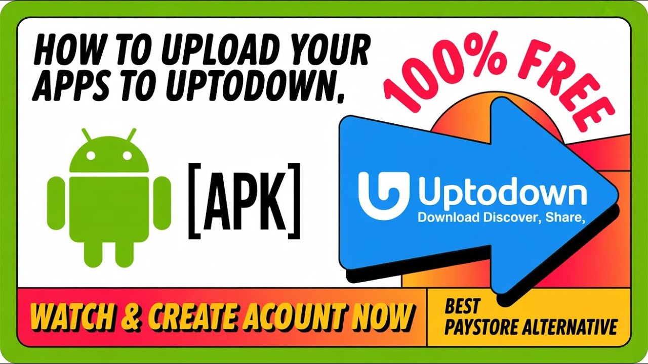 Publish Apps and Games on Uptodown FOR FREE TODAY - YouTube