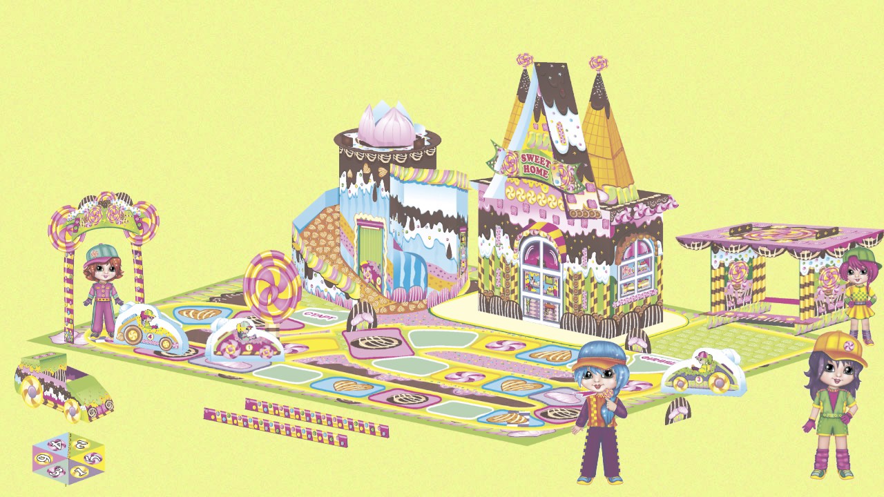 Candy land - a new children's book&toy set from the publishing Elvik ...