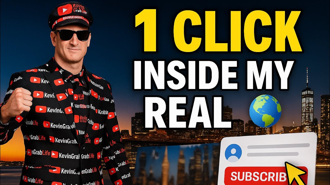 One Click Takes You Inside The Real KevinGrabLife World - YouTube