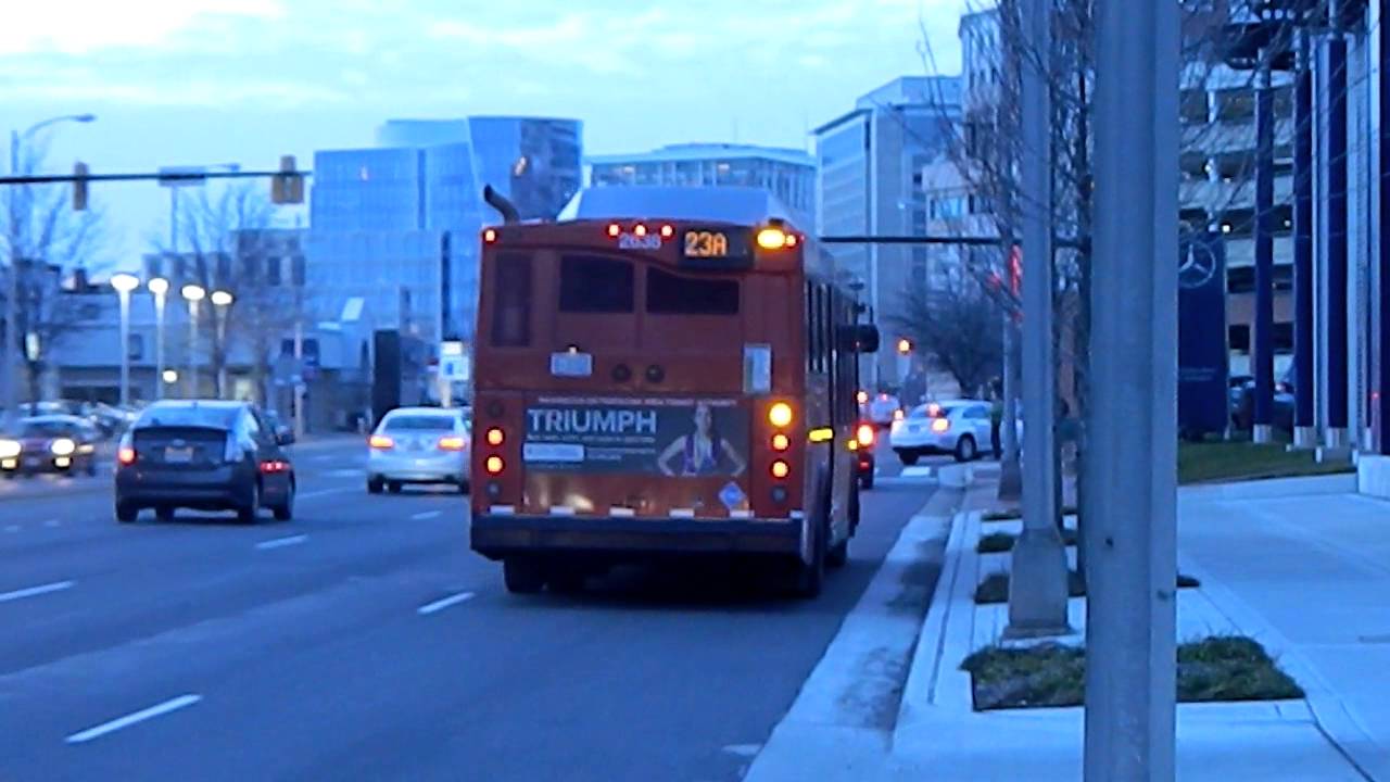 WMATA Metrobus 2006 Orion 07.501 CNG #2638 on Route 23A - YouTube
