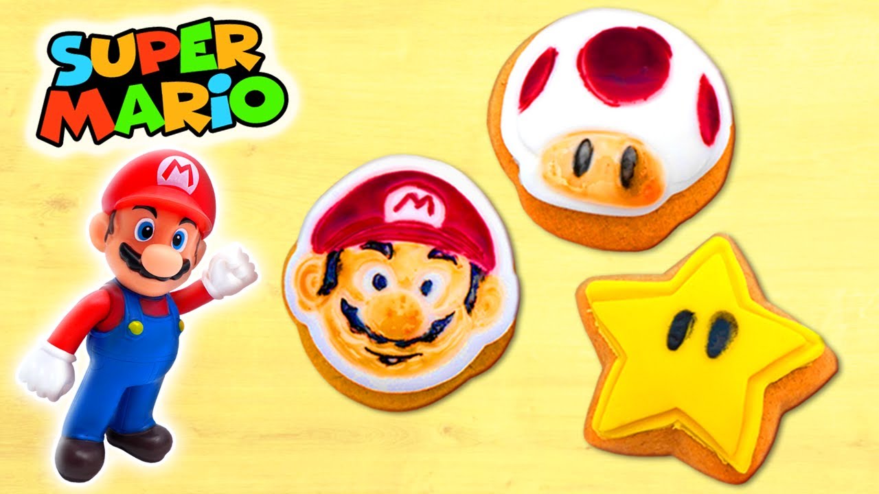 Super Mario Bros Movie Cookies | How-To DIY Videos - YouTube