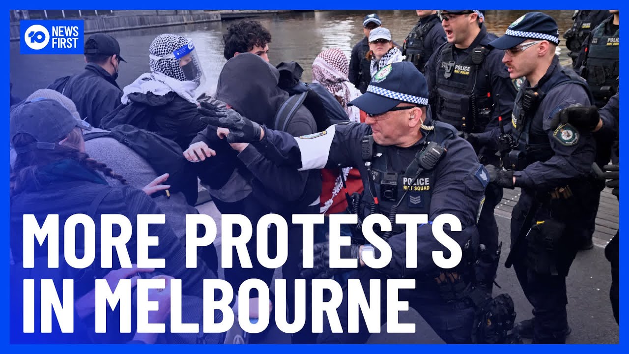 Melbourne Prepares For Three More Days Of Protests At Weapons Expo | 10 ...