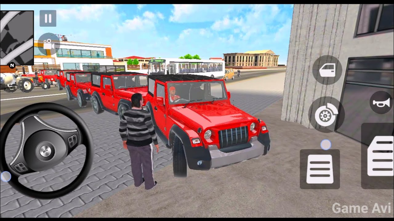 Ultimate Vehicle Collection In Indian Theft Auto Simulator - Thar Rox ...