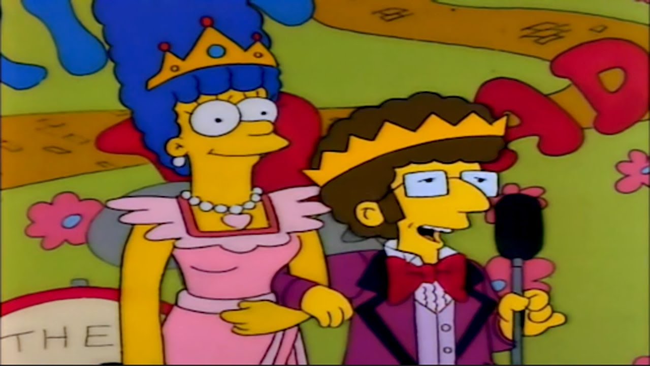 The Simpsons: Marge Attends Proms With Artie - YouTube
