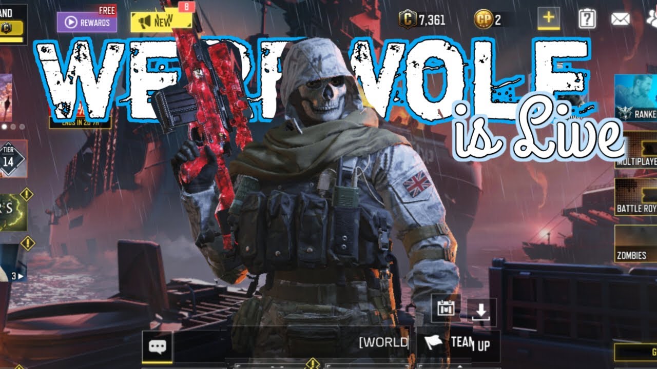 WereWolf Is Live || Call Of Duty Mobile || Playing After Long Time || # ...