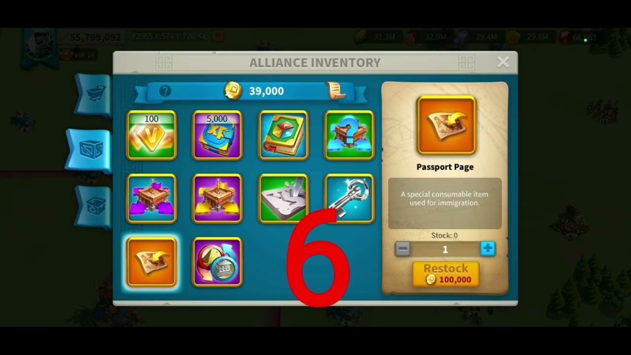 8 Cara Mendapatkan Paspor di Kingdom Lama Rise of Kingdoms - YouTube