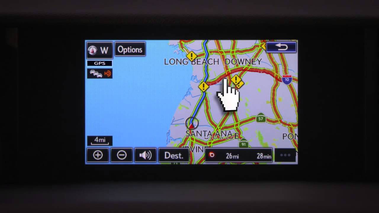 Lexus RC Navigation Quick Tips: Overview - YouTube